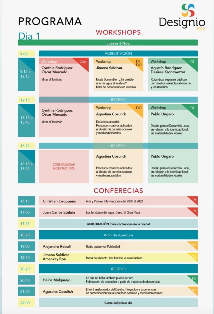 Con talleres y muestras de trabajo inicia el encuentro Designio 2022 - UC